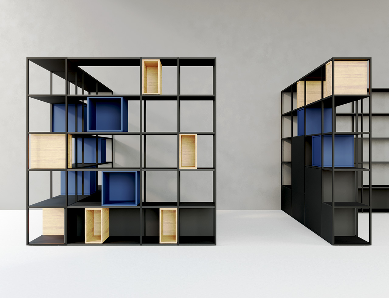 Stepps shelving units