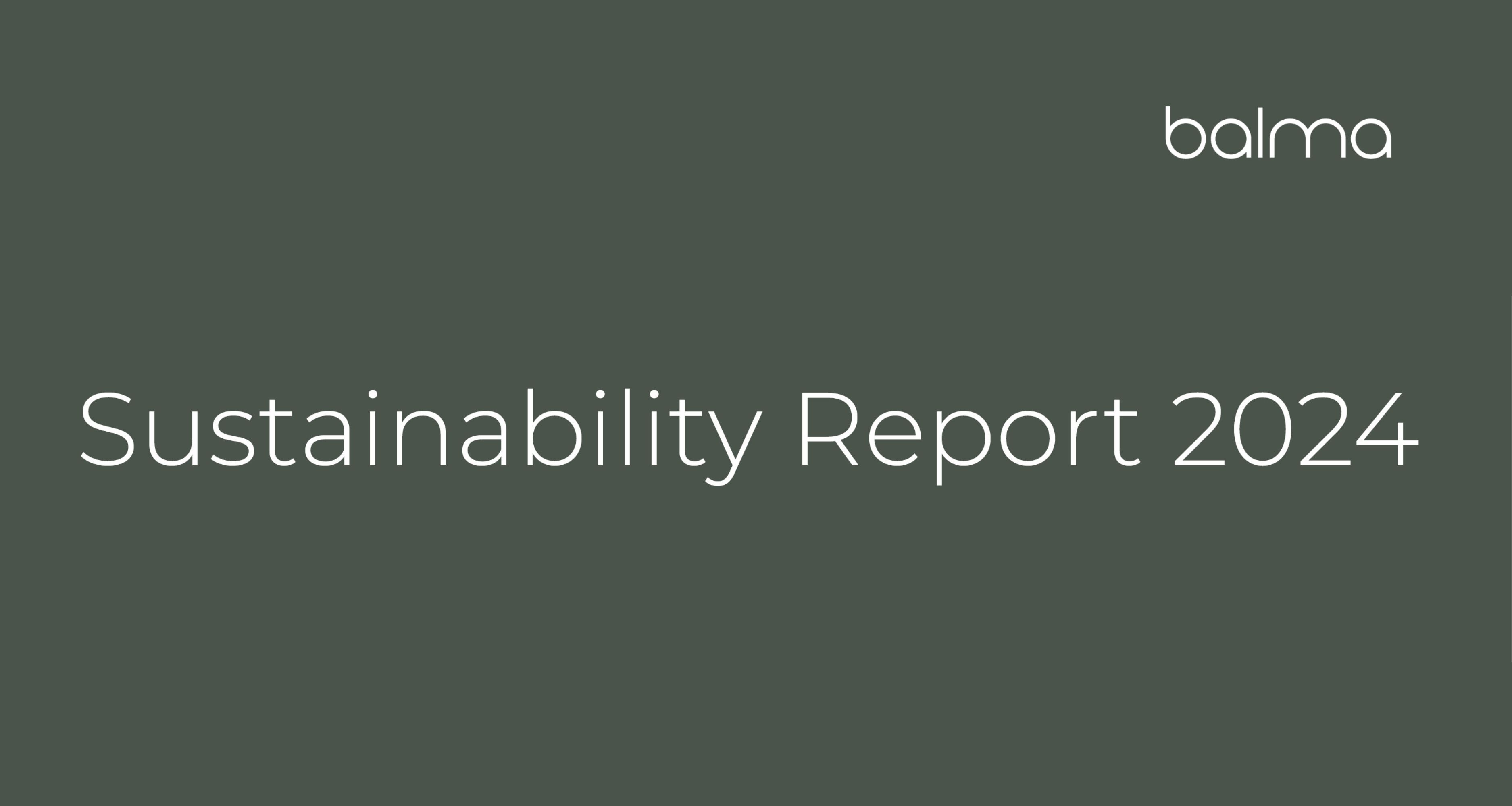 Sustainability Report 2024