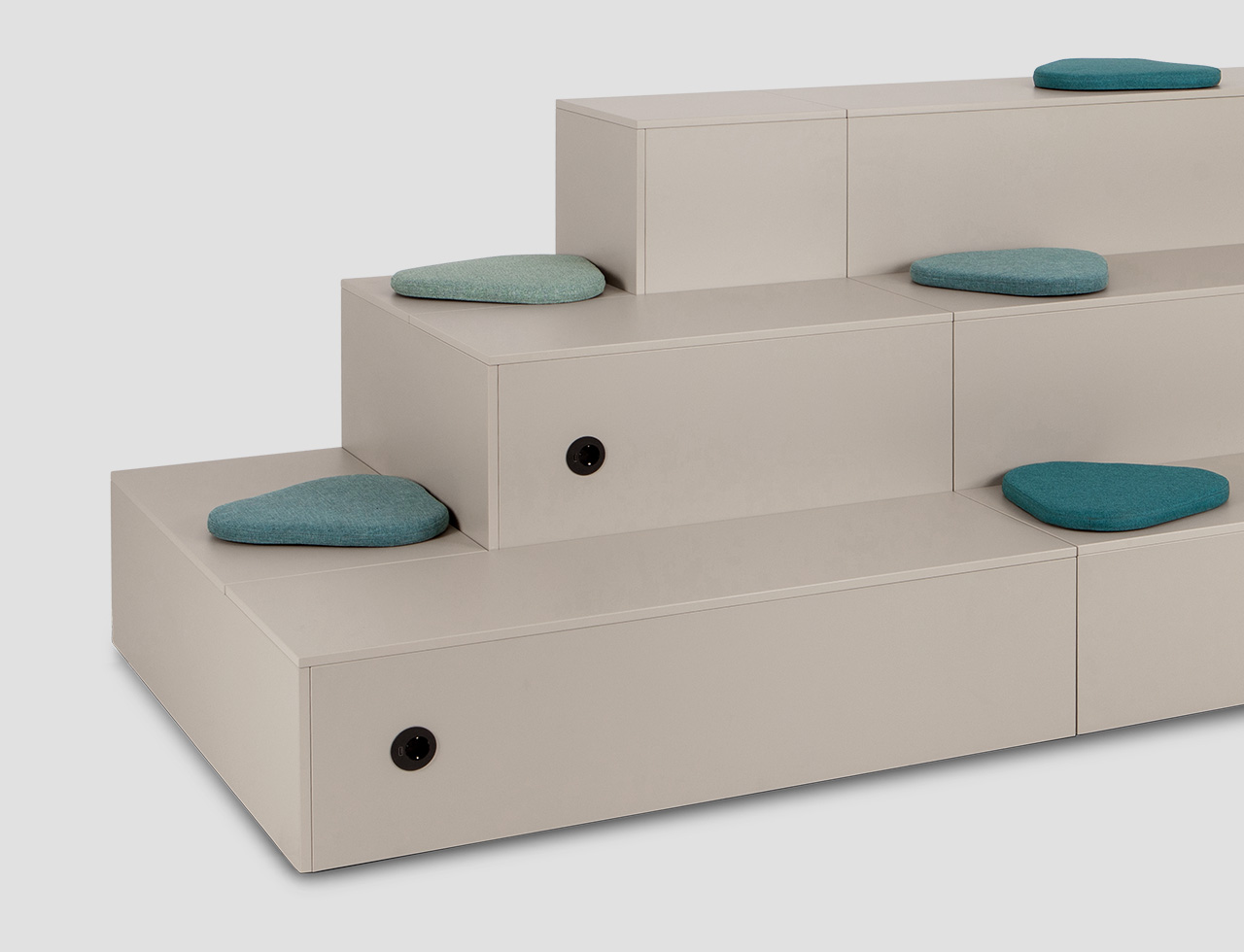 Podium modular seating